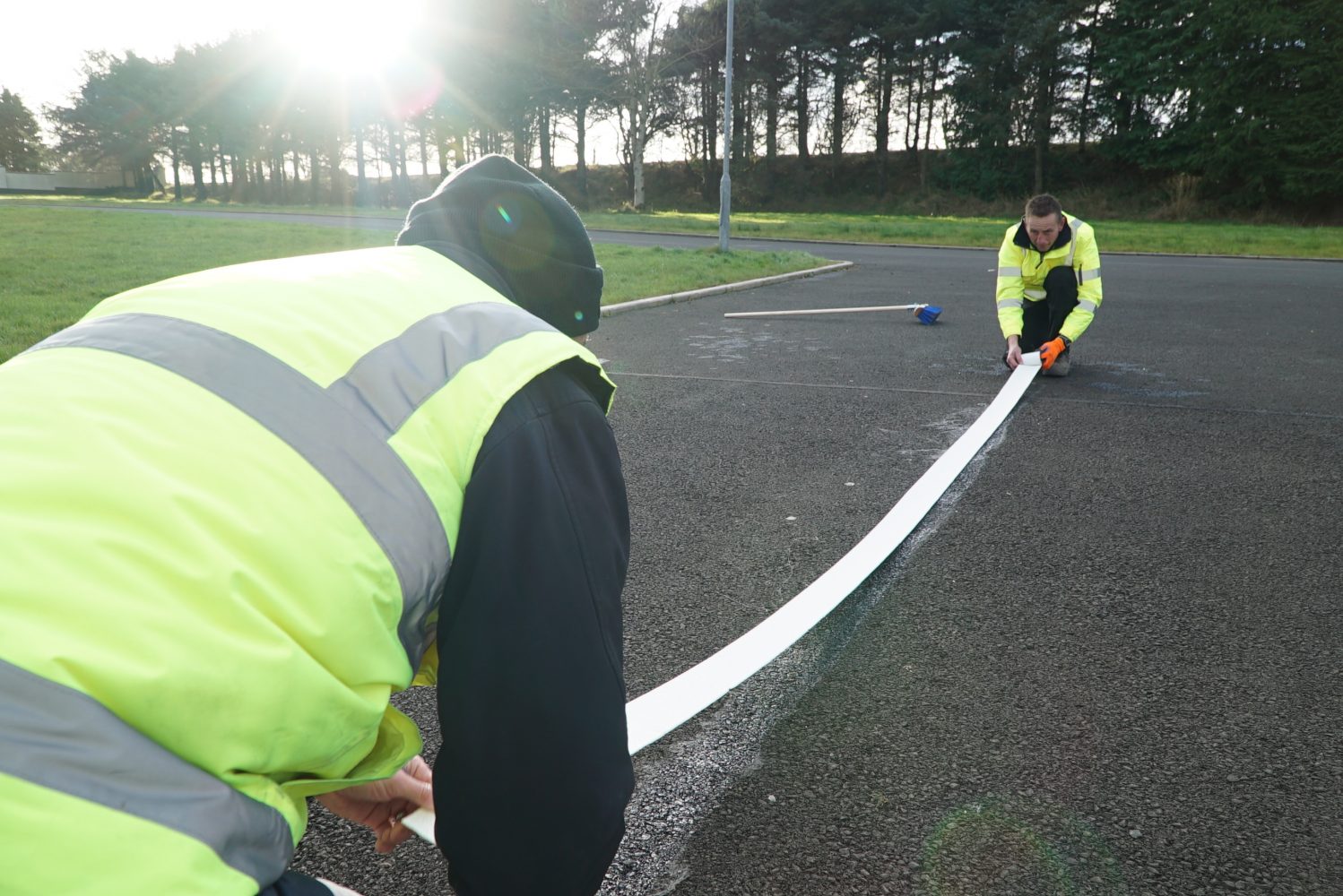 Quickline Preformed Thermoplastic Line Markings | Kestrel